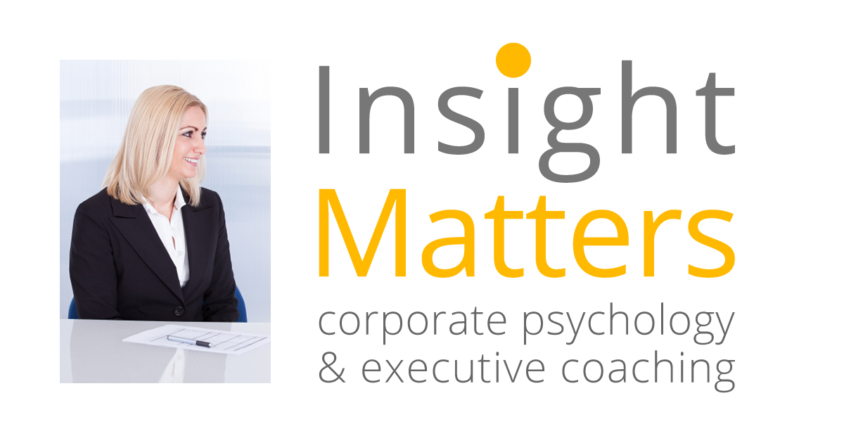 Executive coaching services | Corporate Psychologists Insight Matters ...